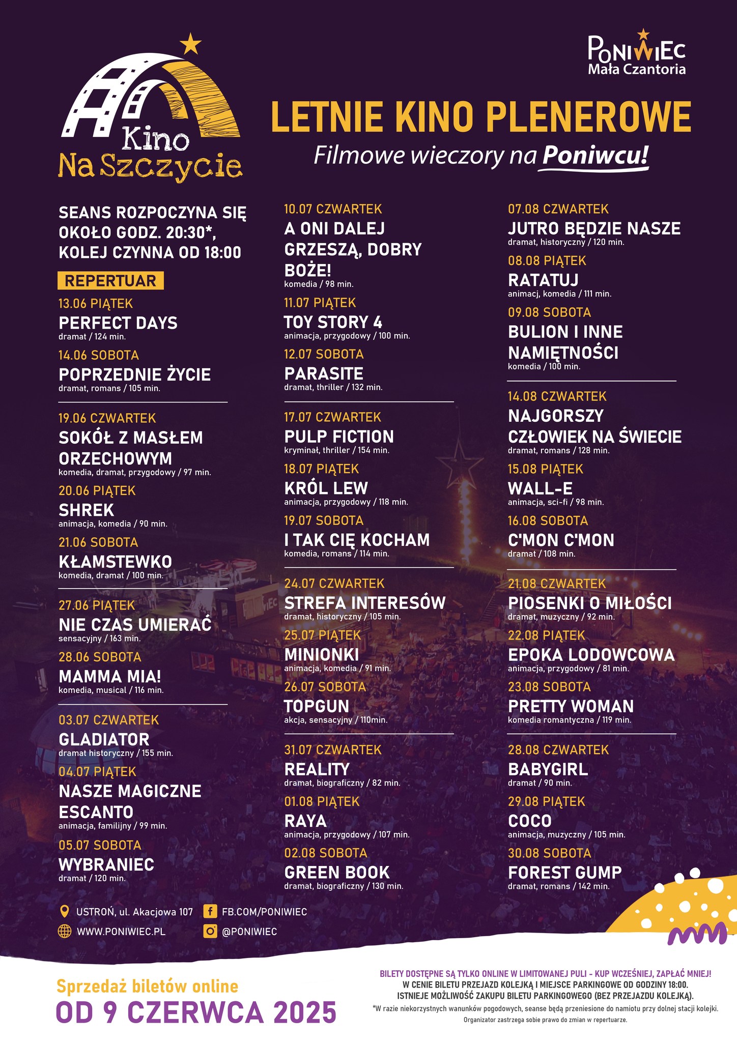 Kino Na Szczycie - LETNIE KINO PLENEROWE "PULP FICTION"